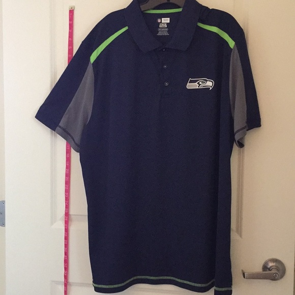 ProEdge | Shirts | Mens Nwot 2xl Washington Seahawks Polo Shirt | Poshmark
